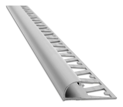 Listel Varilla Atrim 5968 Aluminio Bullnose 12mm Negro