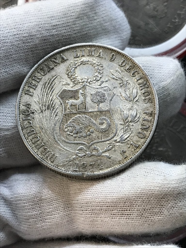 Peru - 1 Sol - 1874