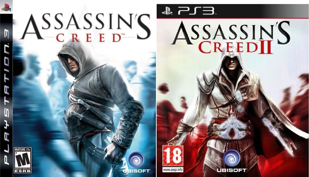 Assasins Creed 1 + 2 ps3 digital - Mundo Digital