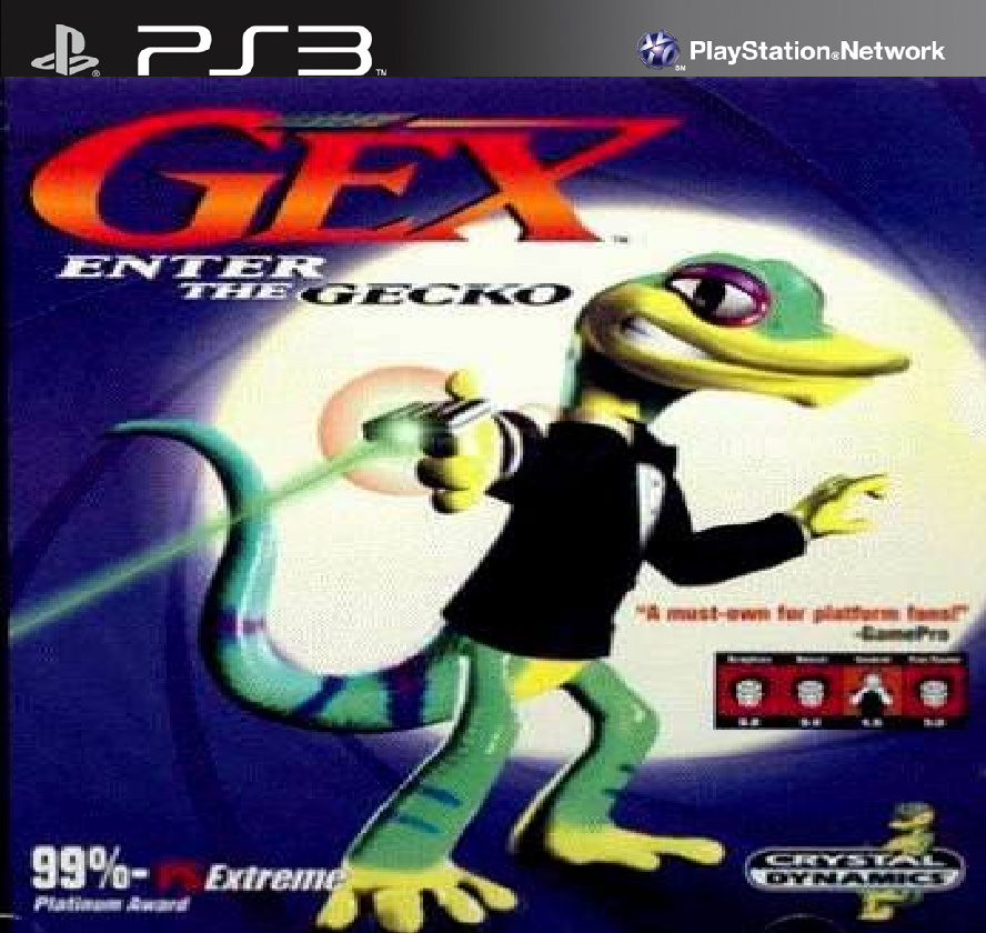 Gex 3 (Clásico Ps1) ps3 digital - Mundo Digital