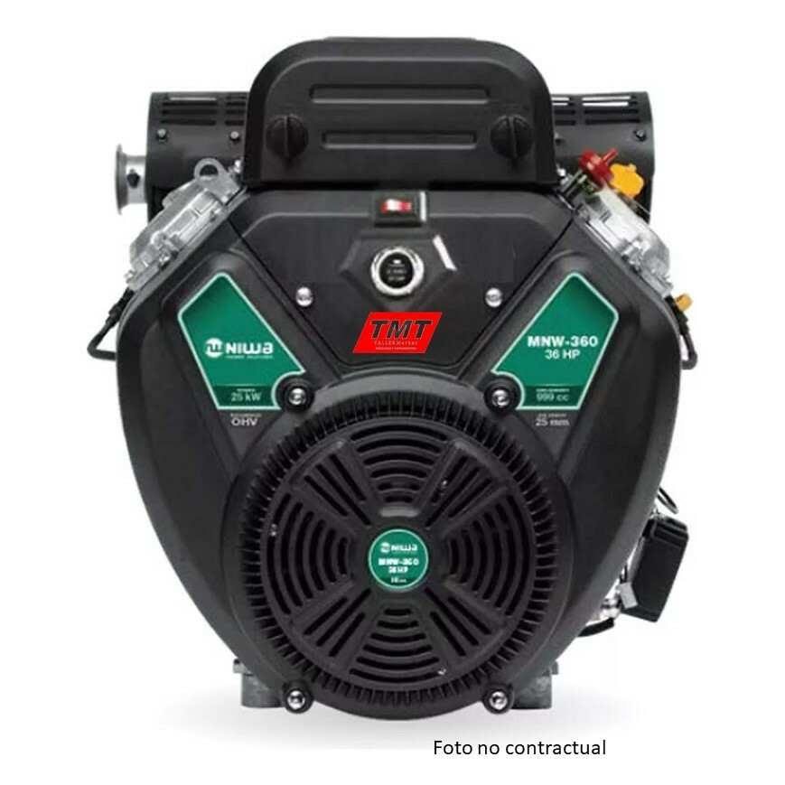 Motor eje recto horizontal Niwa MNW-360 36 hp aserradero perforacion