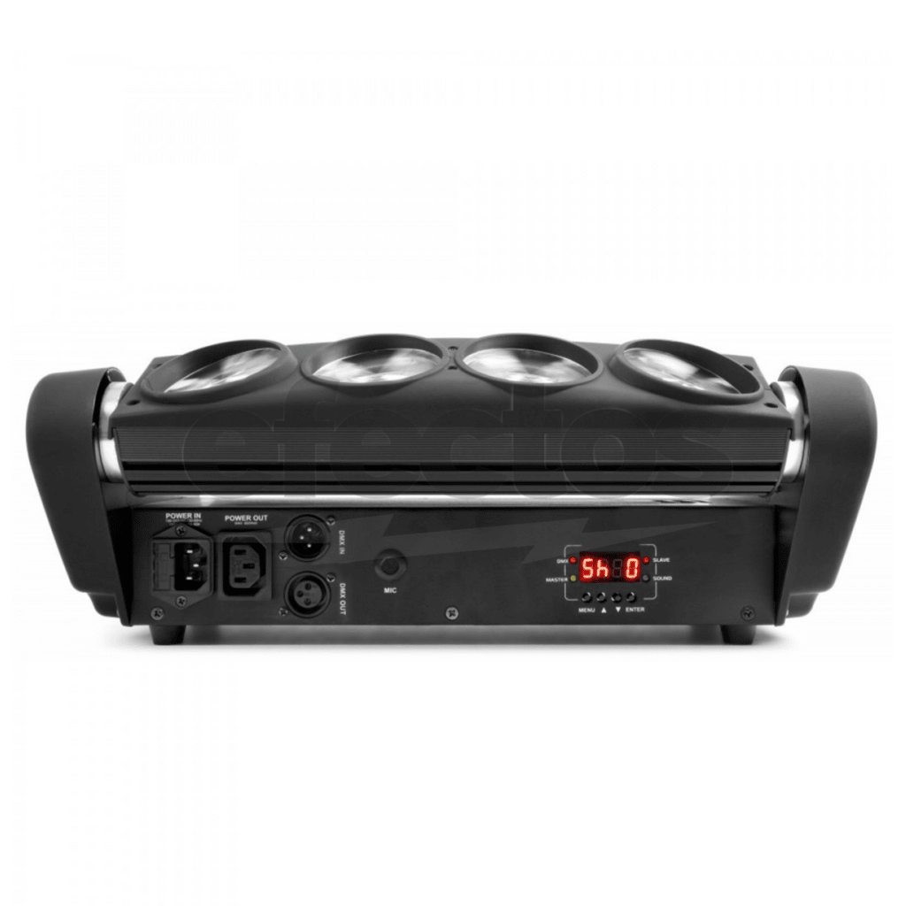 Spider Beam 8x10W RGBW Efecto LED DMX DJ Luces Discoteca Karaoke