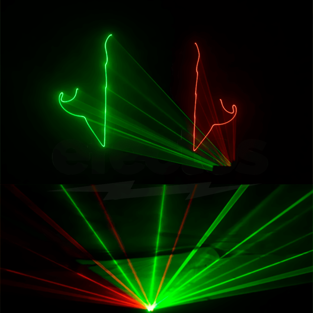 Spectrum 800 | Laser Doble Rojo y Verde Lineal Dmx