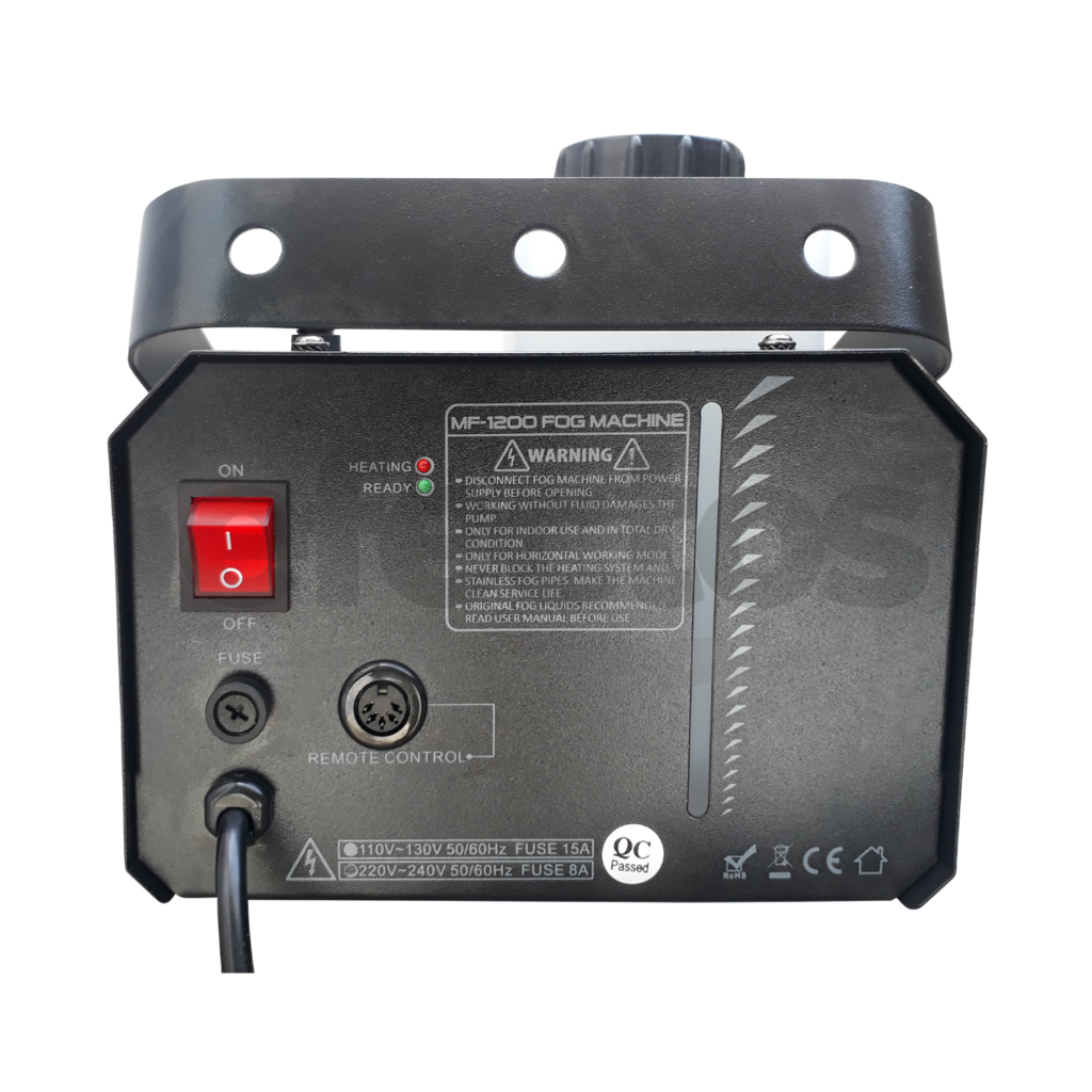 Fog Machine 1200W Americana (Black Model Fog Machine Professional)