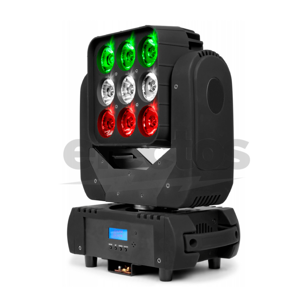 Cabeza Movil Led Wash 9x10W RGBW Dmx Discoteca Escenario Karaoke Bar