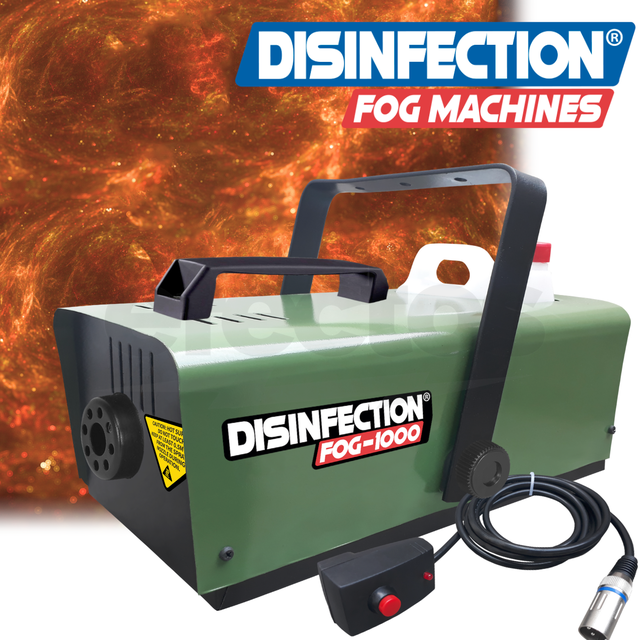 DISINFECTION FOG 1000 Desinfección con viricida orgánico Desf Fog