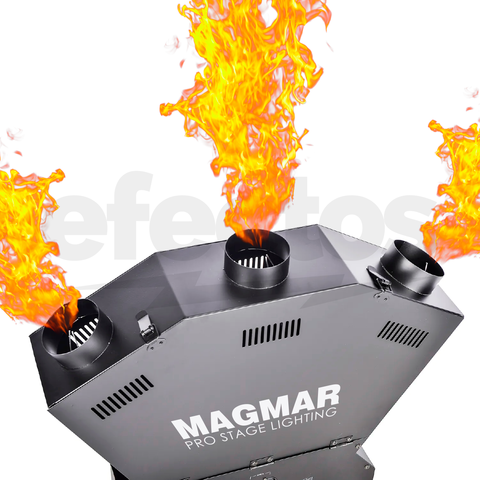Máquina de Fuego Lanza LLamas 3 Salidas DMX Discoteca Escenario