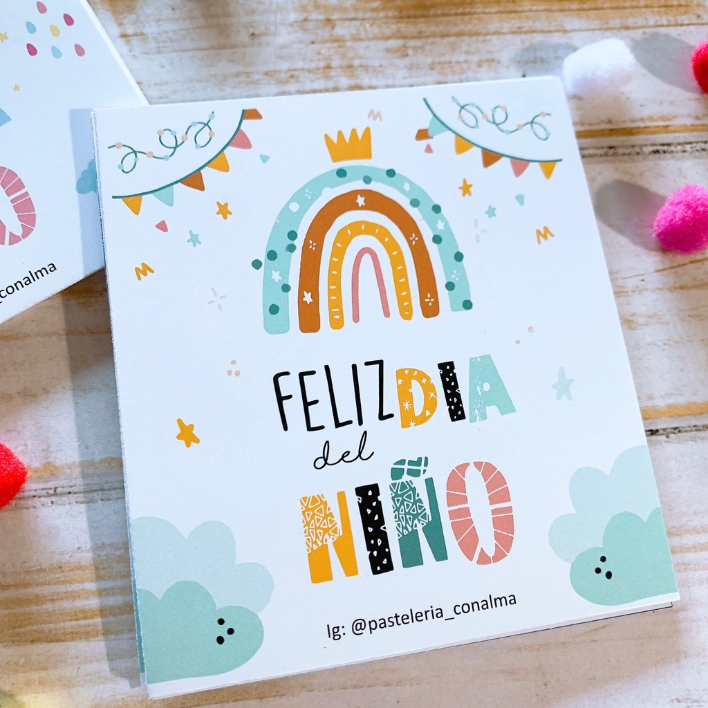 Tarjetas Día Del Niño Creando Ideas La Tiendita