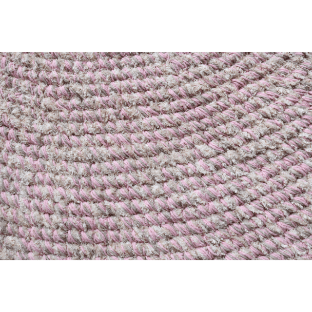 Tapete Redondo Rosa de Quarto Infantil