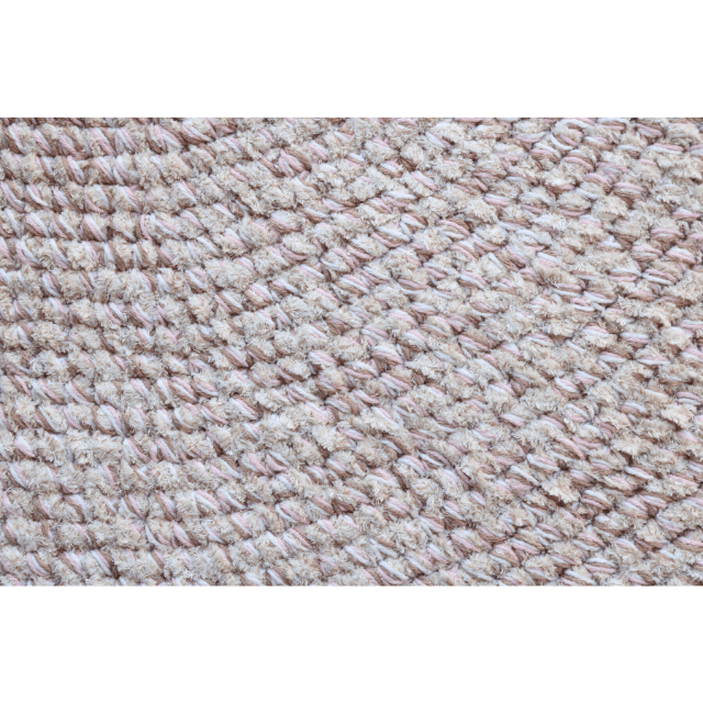 Tapete Redondo Rosa Claro - Comprar em Oficina da Roça