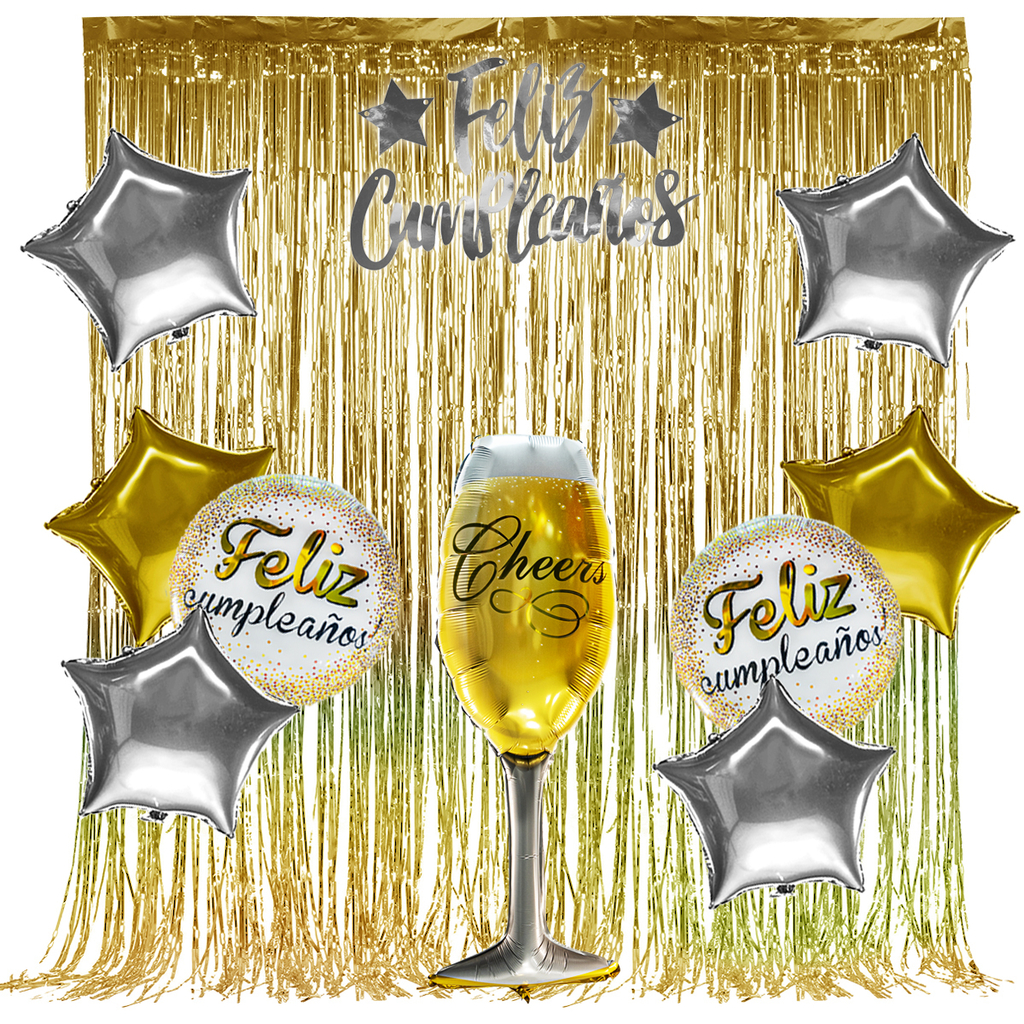 Kit Decoración Happy Birthday - Comprar en ElReyRaton