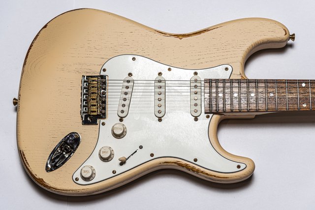 Guitarra Slick Guitars SL57 Vintage Cream Stratocaster