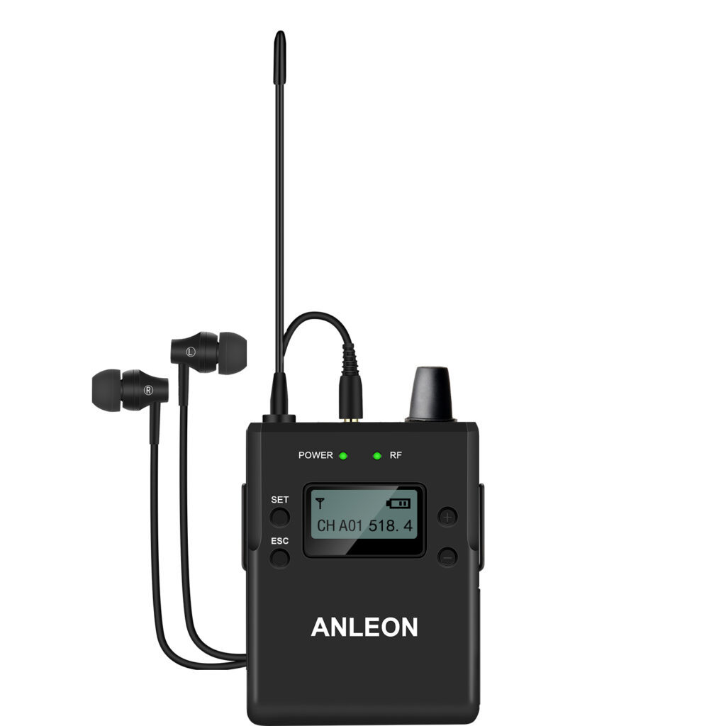 Sistema Inalámbrico Profesional Anleon S3 Kit Para monitoreo In Ear