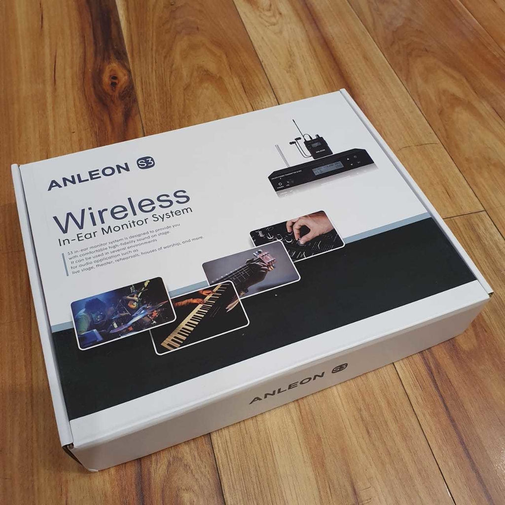 Sistema Inalámbrico Profesional Anleon S3 Kit Para monitoreo In Ear