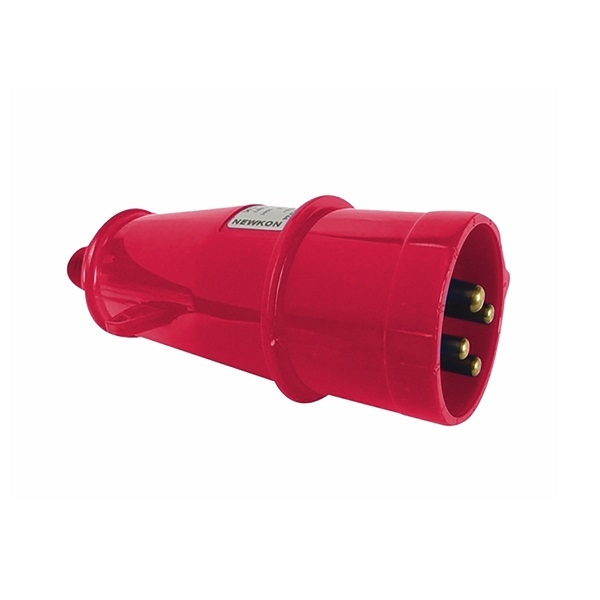 PLUG STECK 3P+T 16A 380/440V 4076 VERMELHO
