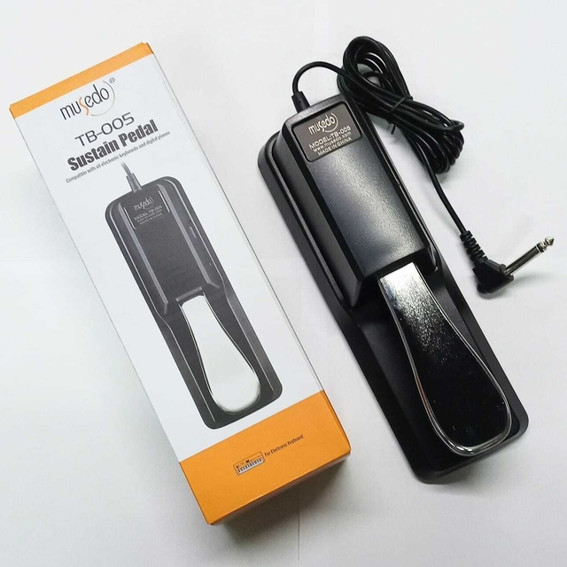 Musedo Tb005 Pedal Sustain Universal Teclado Piano Edenlp