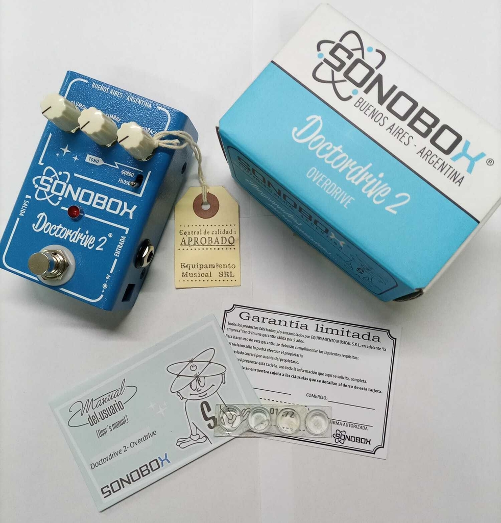 Sonomatic Doctordrive 2 Pedal Overdrive Edenlp