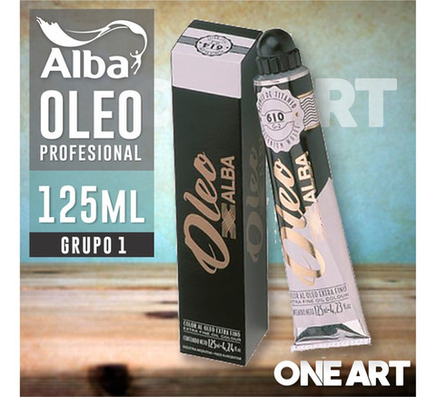 Oleo Alba Profesional 60ml X17 Grupo 1 Paleta Completa