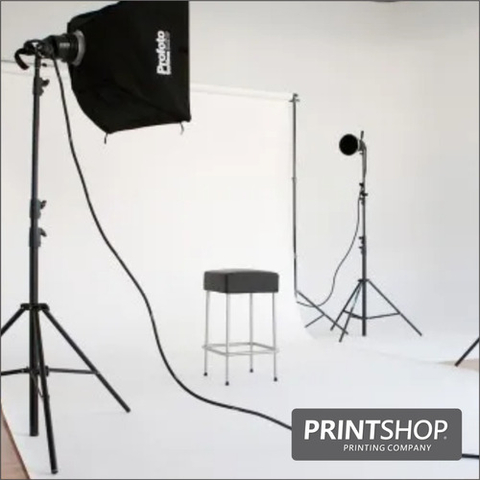 Fondo Infinito Fotografia Sin Fin Lona Mate Blanca - 1x1mts