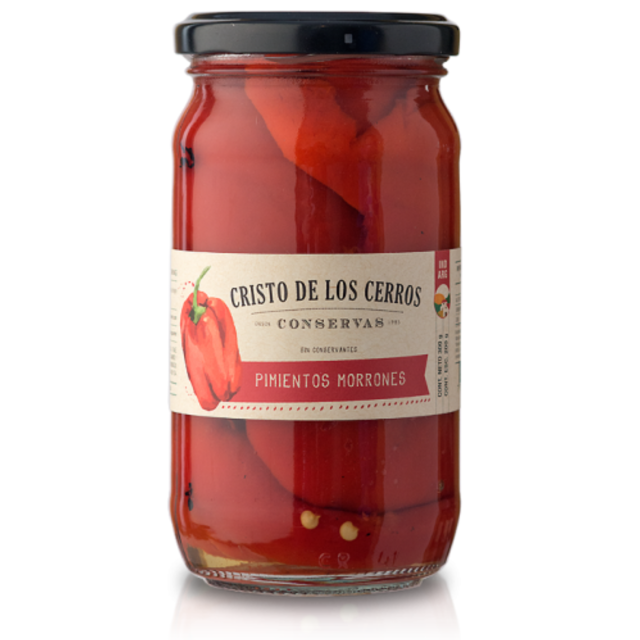 CRISTO DE LOS CERROS - Pimientos Morrones x 200 grs
