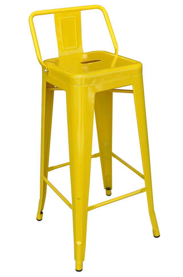 Banqueta Tolix con respaldo de interior - Incanto