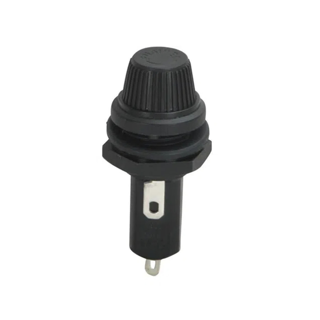 Porta Fusível de Vidro 15A 250V Tipo Rosca