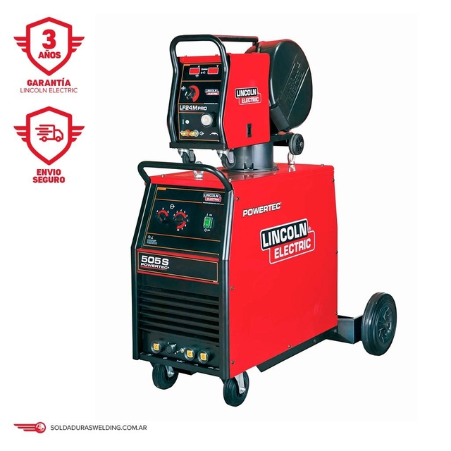 soldadora POWERTEC 505 S - Welding Solutions S.A.