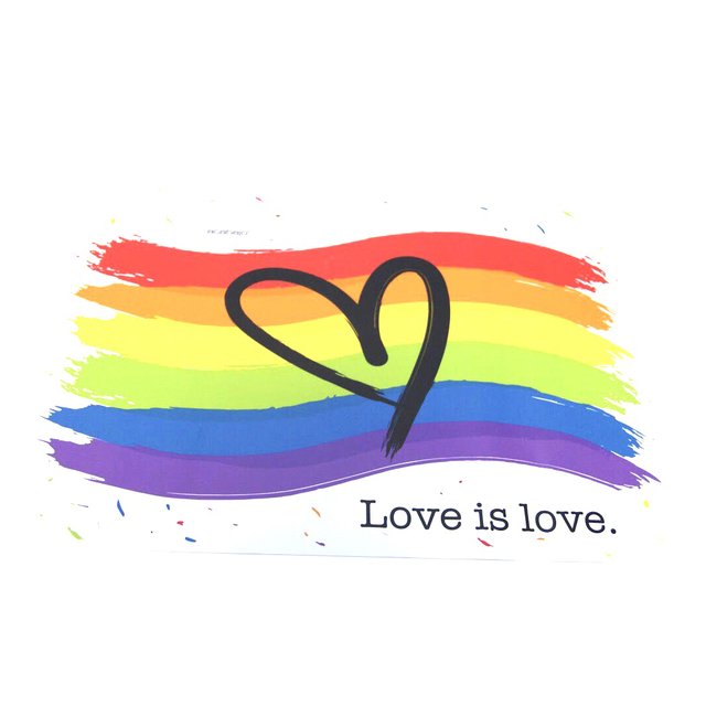 Individual lona Love is Love - Comprar en acabajo