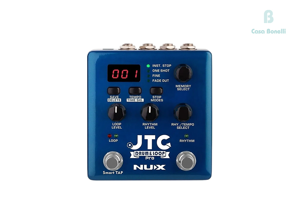 NDL-5 DRUM & LOOP Nux Pedal de Loop y Ritmos