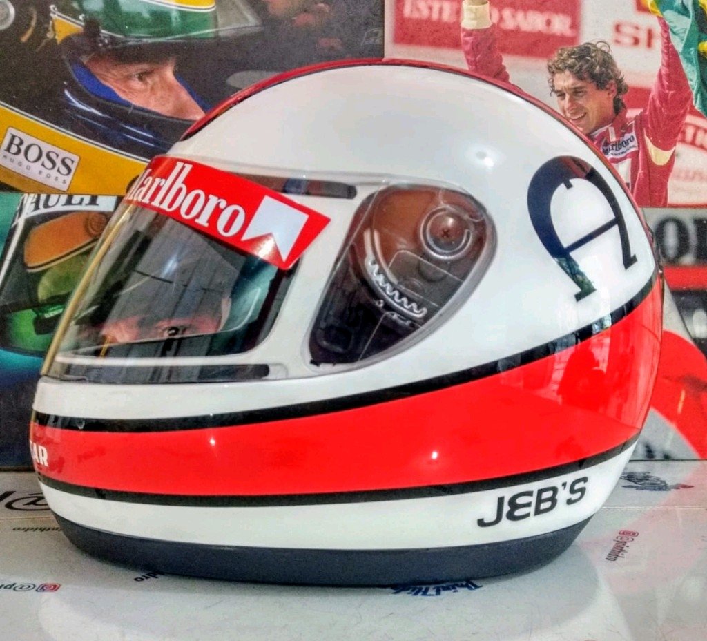 Capacete Clay Reggazzoni helmet