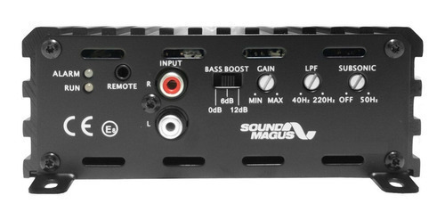 Amplificador Para Autos, Pickups & Suv Sound Magus Dk-1200 Clase D Con ...