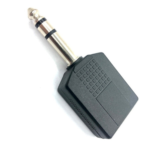 Plug 1 Macho 6,5 Stereo / 2 Hembras 6,5 Stereo