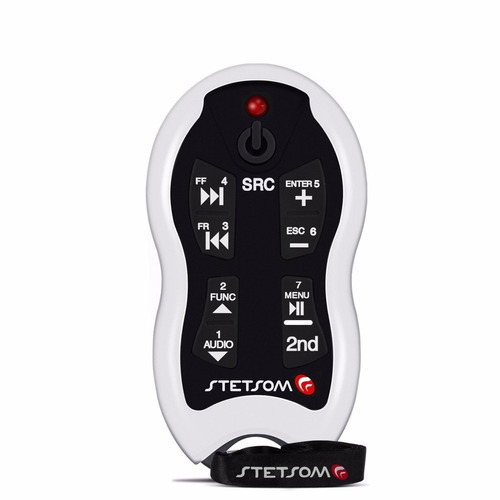 Control Remoto Stetsom Sx2 500 Metros De Alcance Blanco