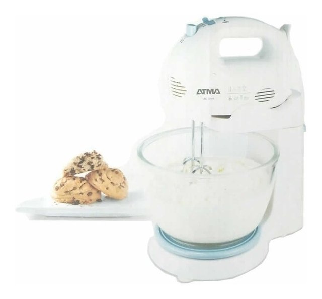 BATIDORA DE PIE C/ BOWL DE VIDRIO ATMA - 180W