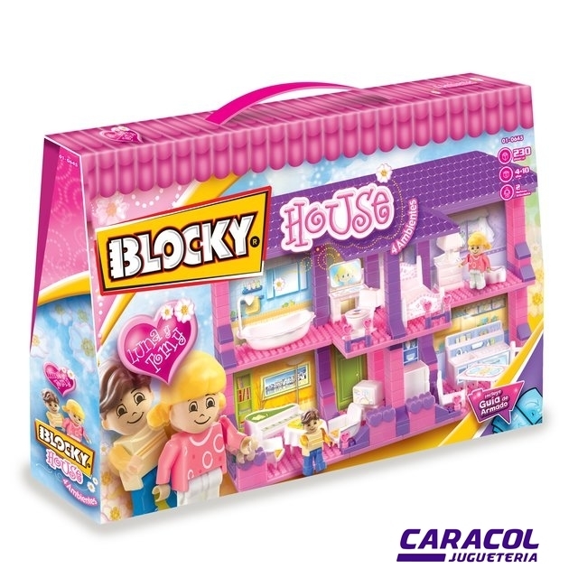Blocky House Casa Completa 230 Piezas - Caracol Digital