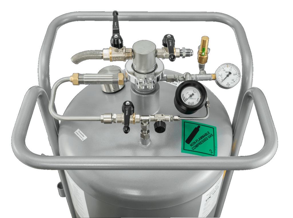 Armazenamento e transporte de nitrogênio líquido