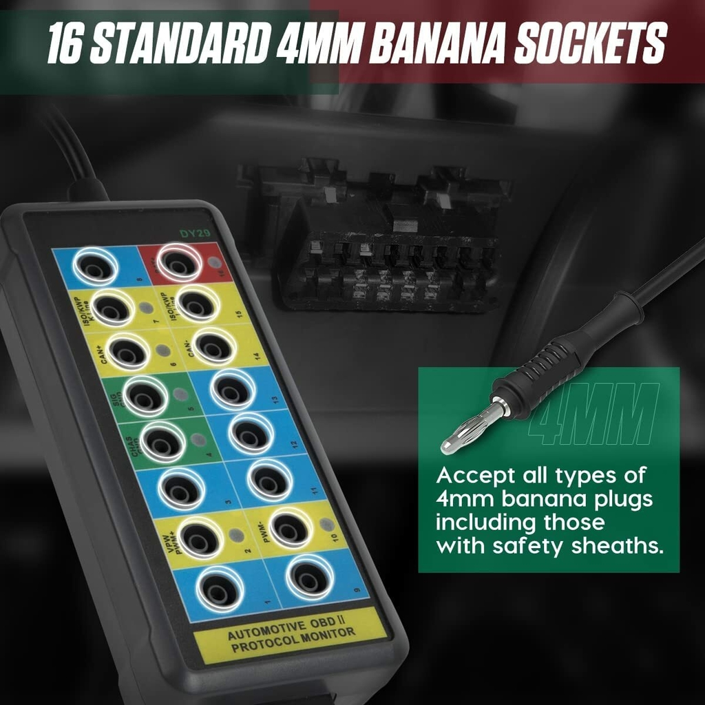 Caja de Pruebas CAN BUS Test Box OBD2 Duoyi - AYR Tools