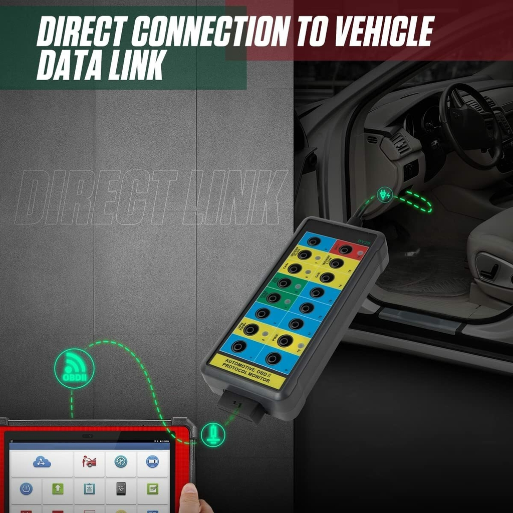 Caja de Pruebas CAN BUS Test Box OBD2 Duoyi - AYR Tools