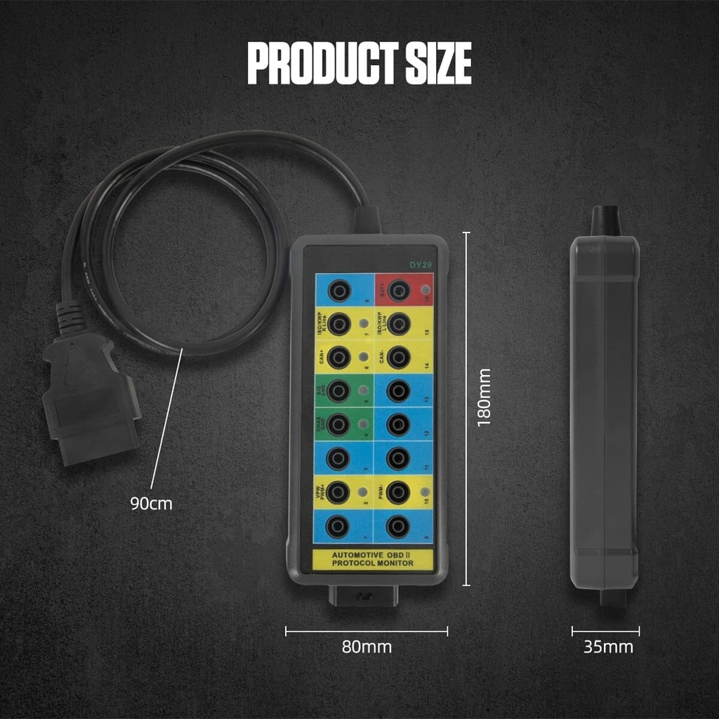 Caja de Pruebas CAN BUS Test Box OBD2 Duoyi - AYR Tools