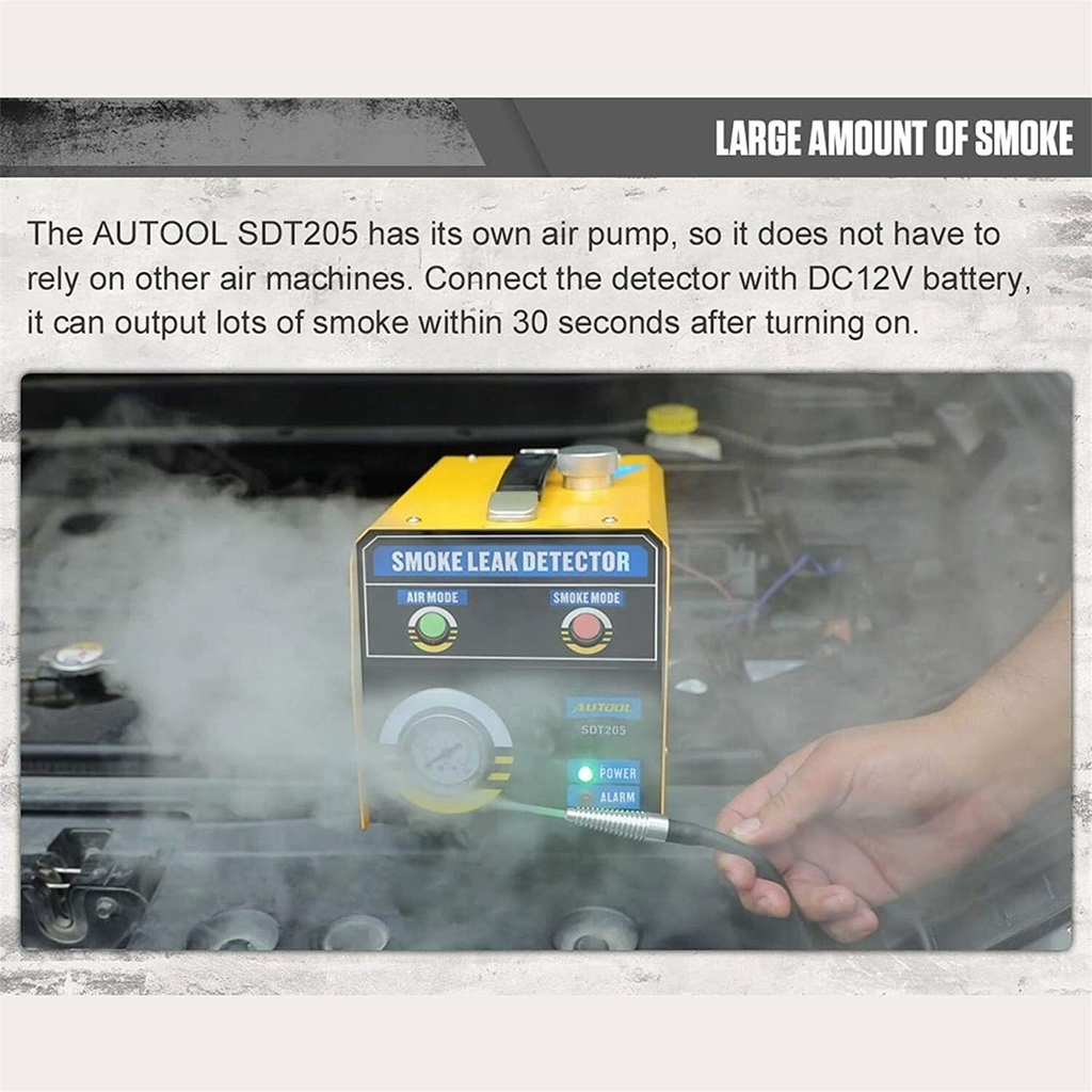 Maquina De Humo Deteccion Fugas Automotriz SDT 205 Autool