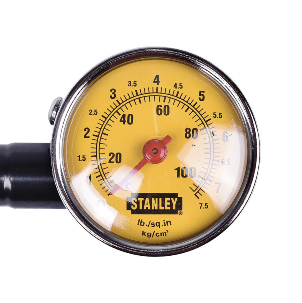 Medidor Presion Cubiertas 10-100 Psi Stanley Racing