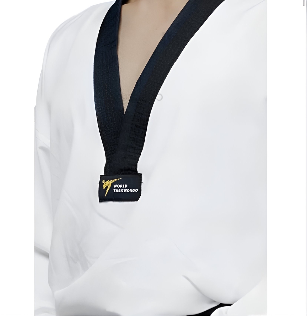 Dobok Daedo Ultra Competition Gola Preta Aprovado