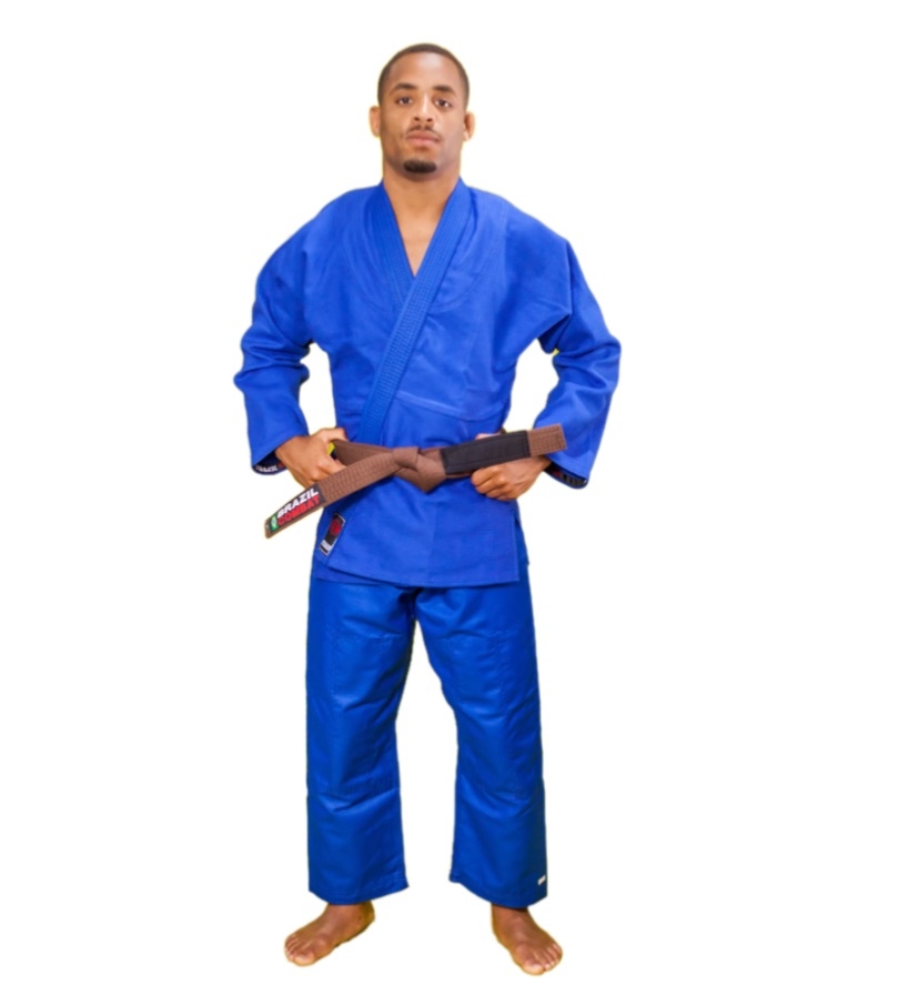KIMONO BRAZIL COMBAT CLASSIC AZUL - DaudtSport