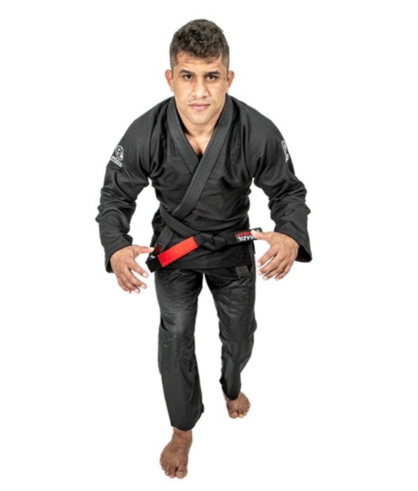 KIMONO BRAZIL COMBAT CLASSIC PRETO - DaudtSport