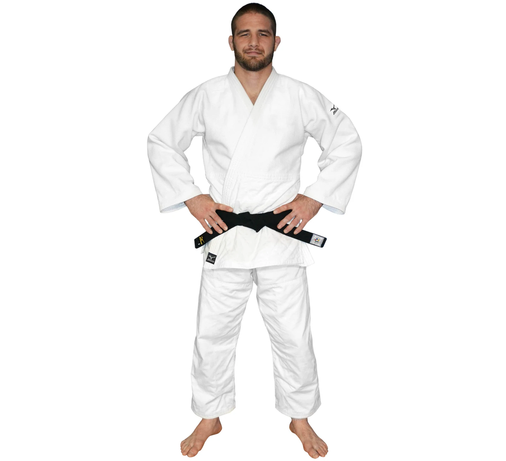 Kimono Mizuno Yusho Branco Selo FIJ - DaudtSport