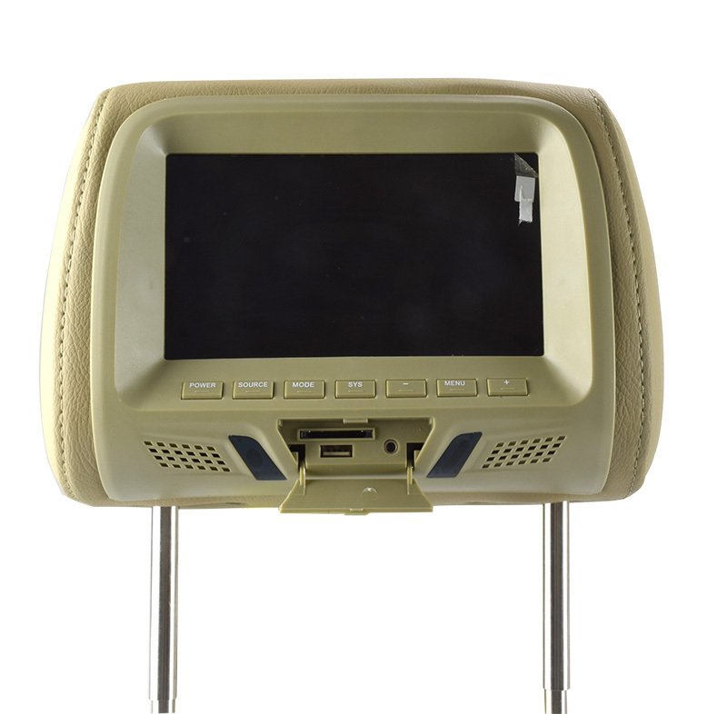 Pantalla 7 pulgadas con apoya cabeza universal