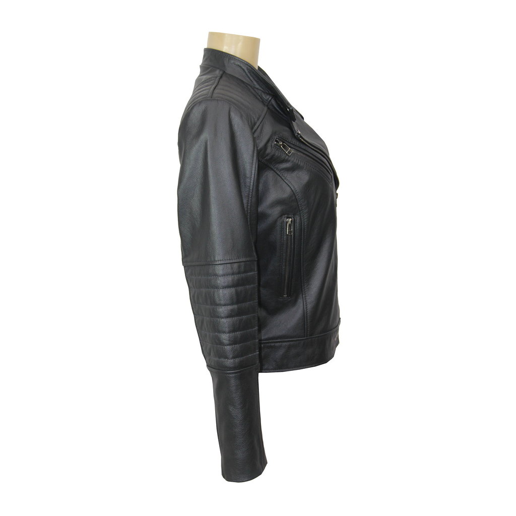 Jaqueta Feminina Motoqueira - Confecsul Moda em Couro