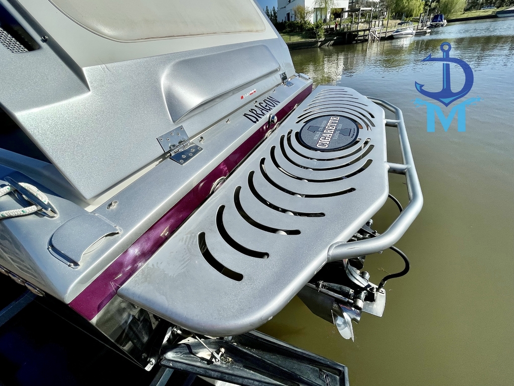 Cigarette Gladiator 36 Mercury Racing 600 SCi 600 HP pata racing BO