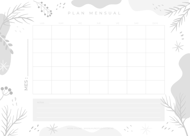 Plan Mensual - Comprar en MÛRE Studio