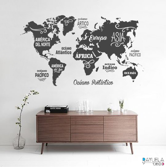 Mapa Mundo Design - Comprar en Rayuela Deco